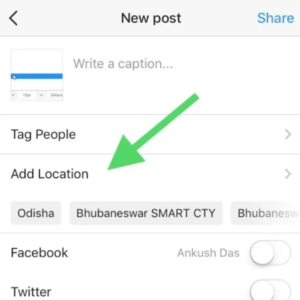 How to Add Location to Instagram