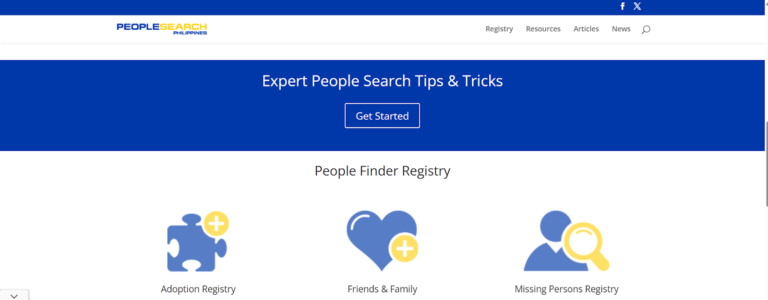 How to Search People in the Philippines