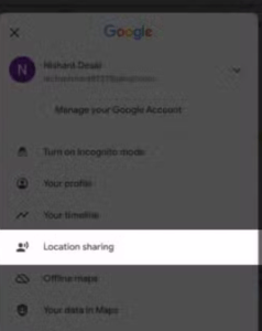 How to Share Live Location on Google Maps
