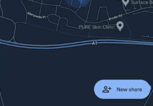 Como compartilhar localização ao vivo no Google Maps