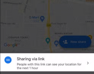 How to Share Live Location on Google Maps