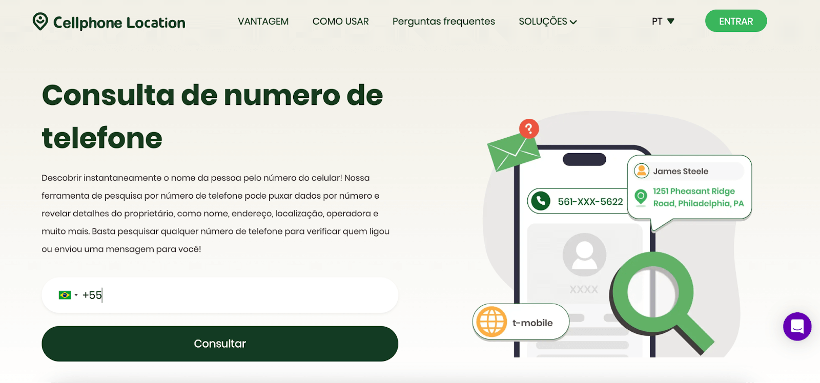 Como descobrir quem é o dono do número de telefone no Brasil?